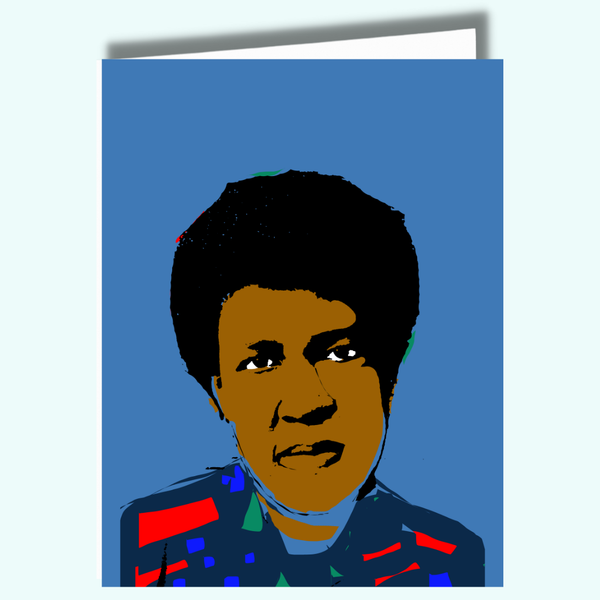 Octavia Butler Black Sci-Fi Author Card - Paper Herald