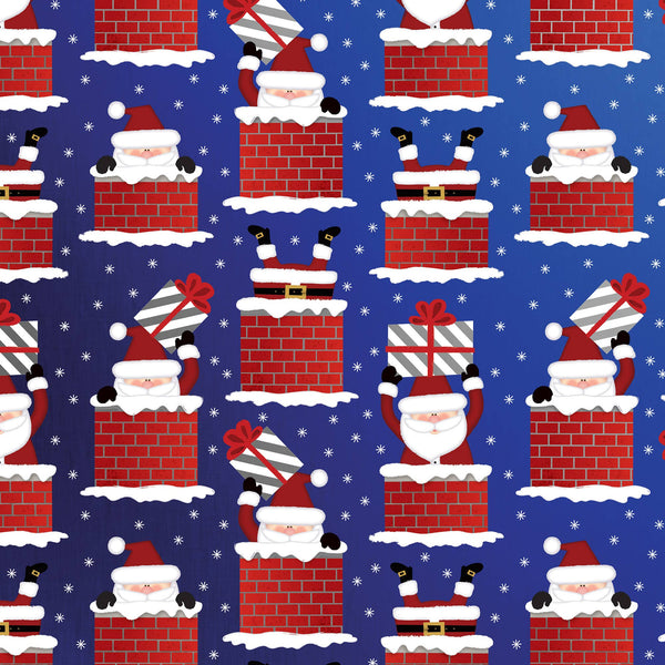 Here Comes Santa Wrap - Jumbos - Paper Herald