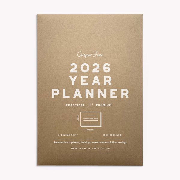 2026 Year Planner - Classic Landscape View - Paper Herald