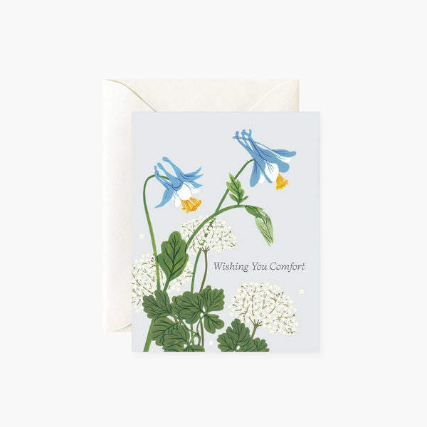 WISHING YOU COMFORT | greeting card - Paper Herald