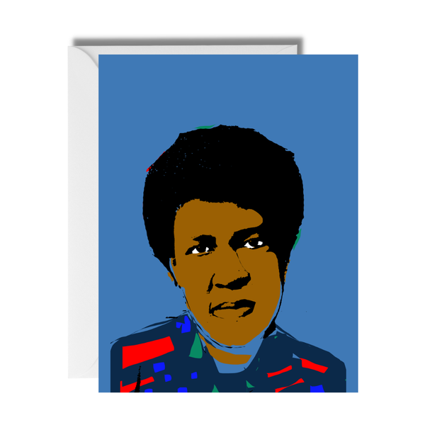 Octavia Butler Black Sci-Fi Author Card - Paper Herald
