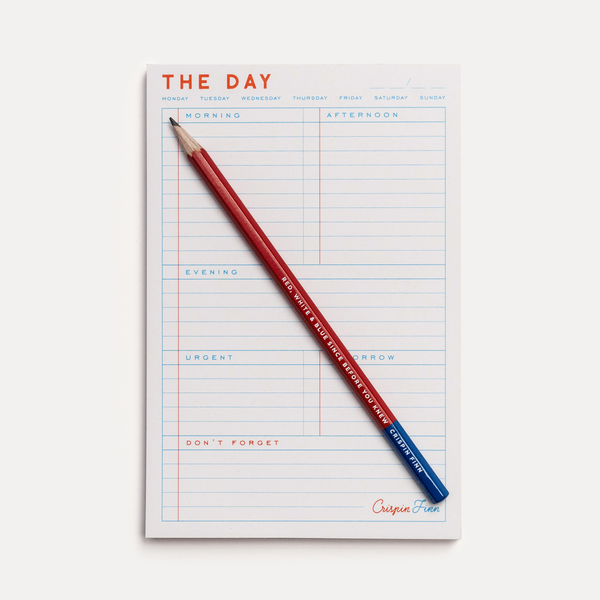 The Day Note Pad - Paper Herald