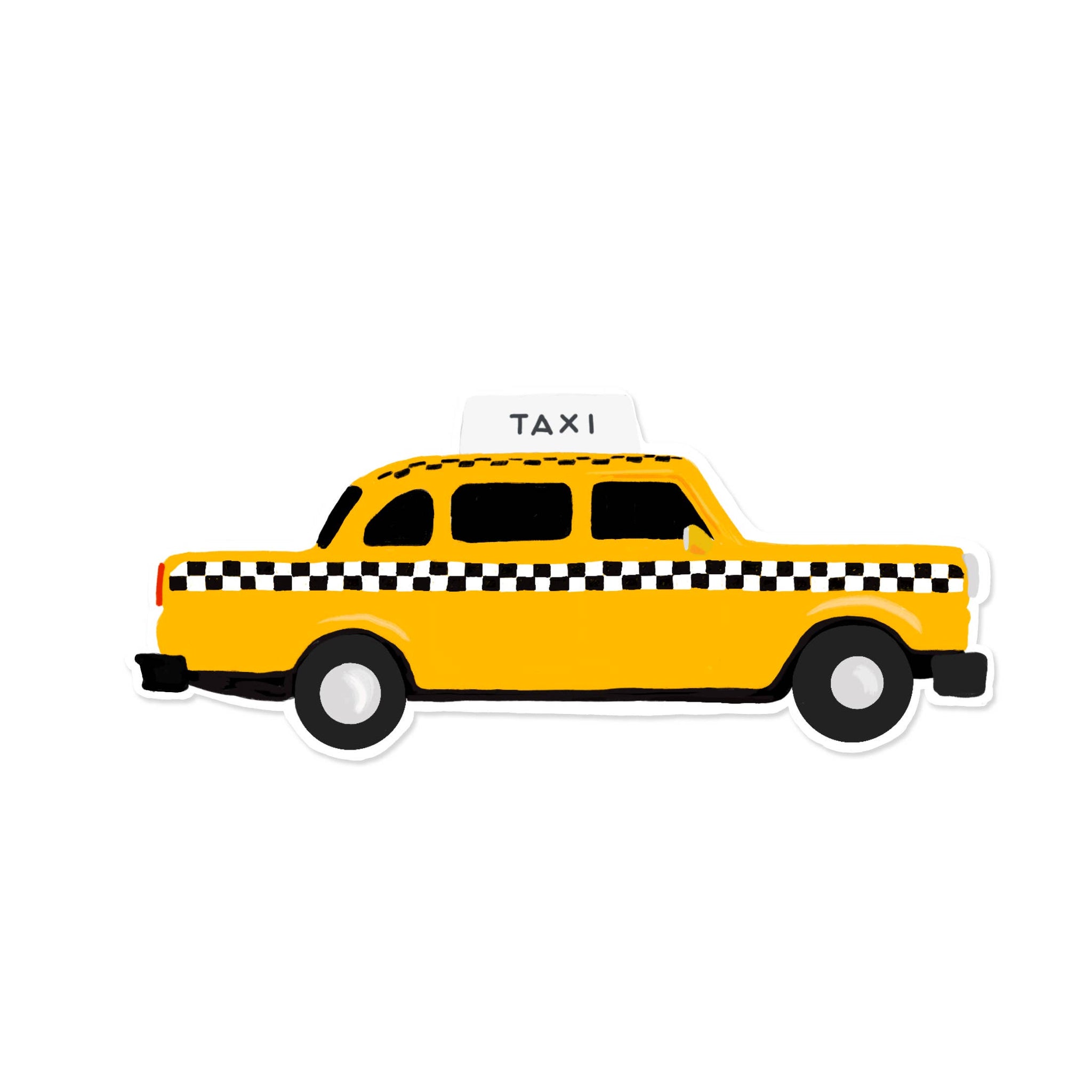 Taxi Sticker - Paper Herald